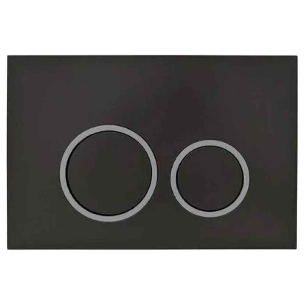 Mercio R&T Round Flush Plate - Black– MTO